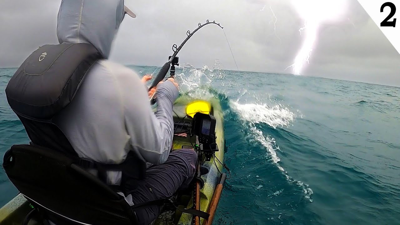 Fisherman Dragged Out to Sea by Huge Fish During Storm