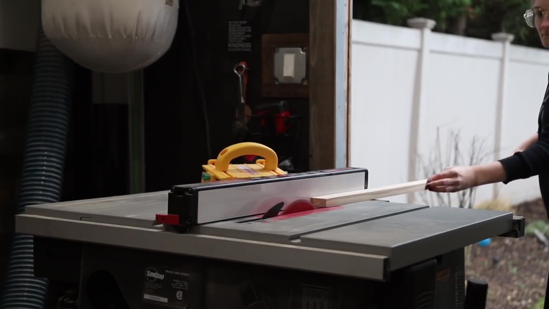 I built a slat wood storage cabinet!