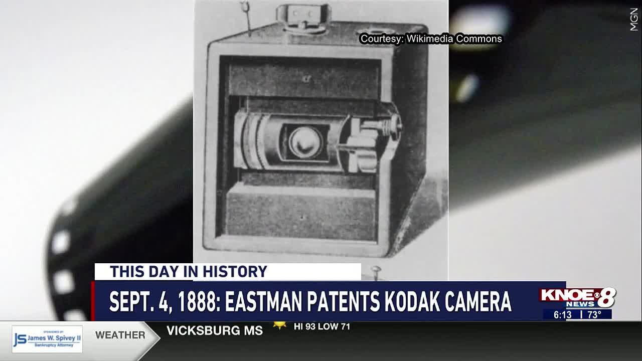 This day in history: The Kodak camera receives patent on Sept. 4, 1888