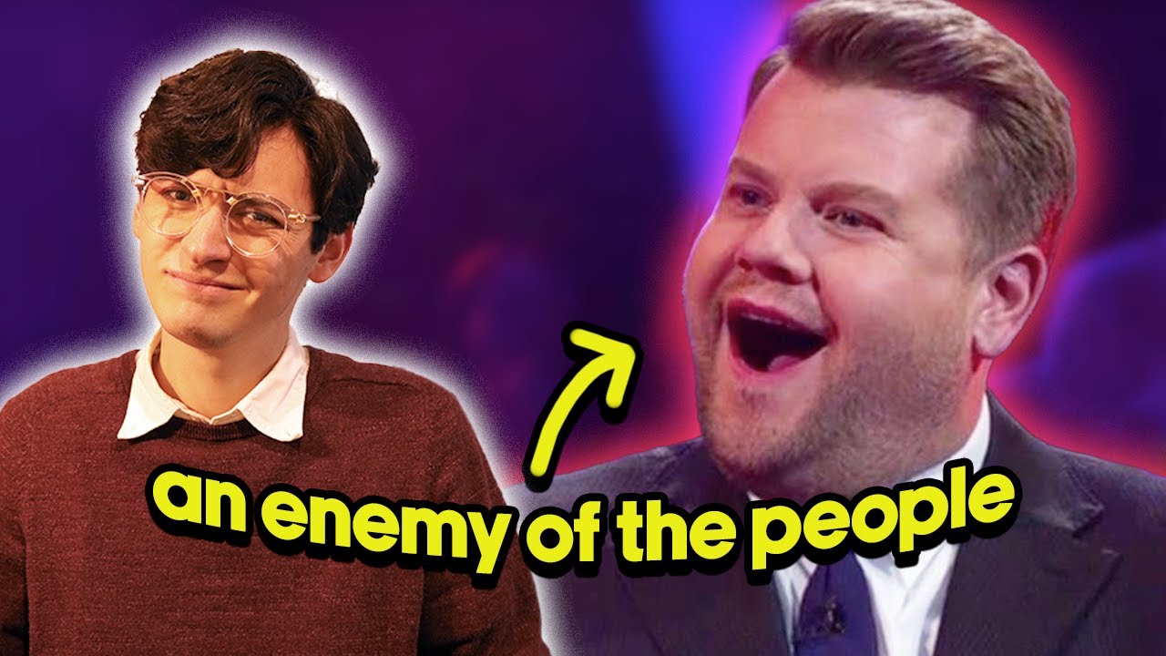How James Corden became the most hated man online