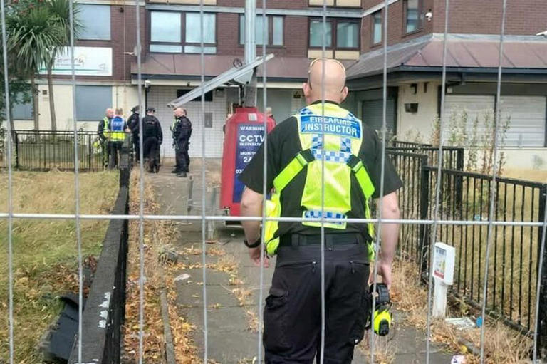 Fact-checked: The truth about a deserted apartment block in Stretford ...