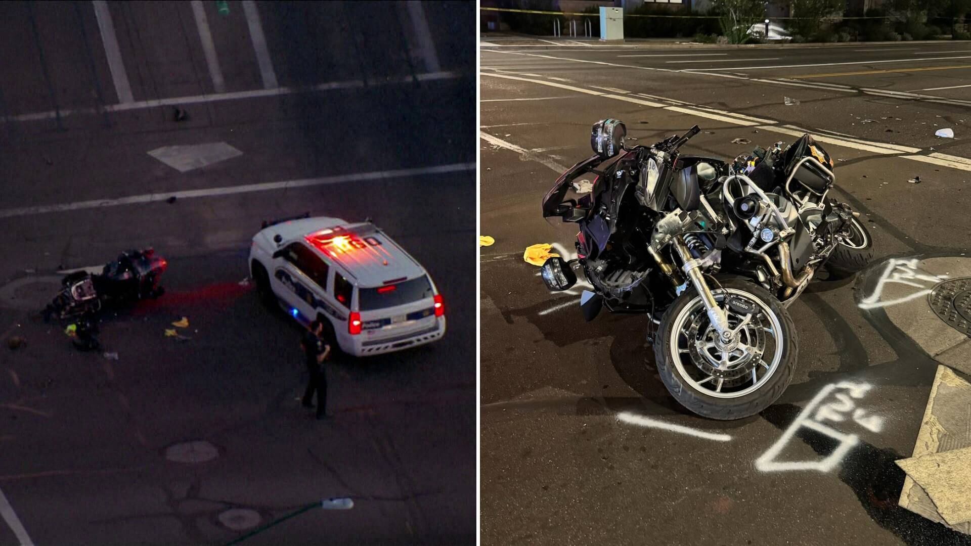 Red-light runner causes crash that injures MCSO sergeant in central Phoenix