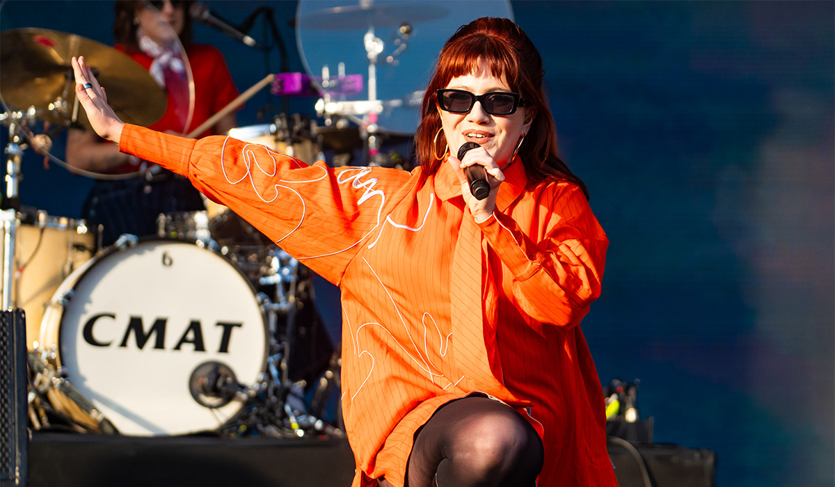 CMAT has hilarious reaction to giant inflatable following new album’s ...