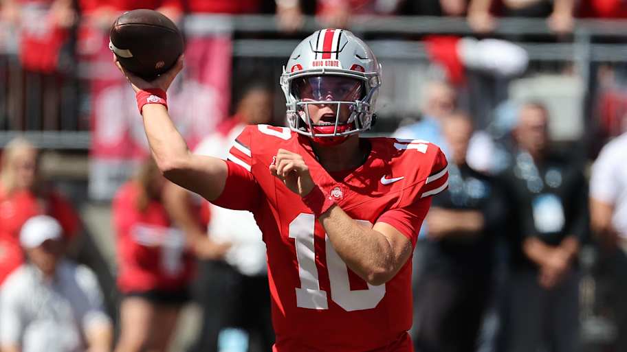 Ohio State vs. Grambling score prediction from expert football model