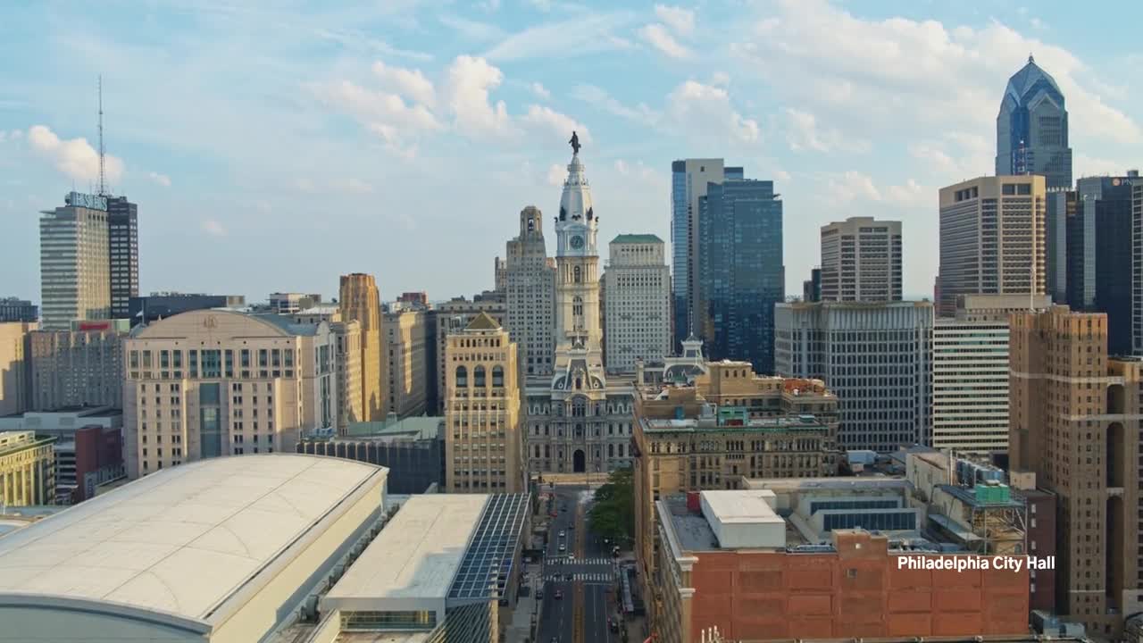 Drone Flight Over The 'Rocky' Filming Locations