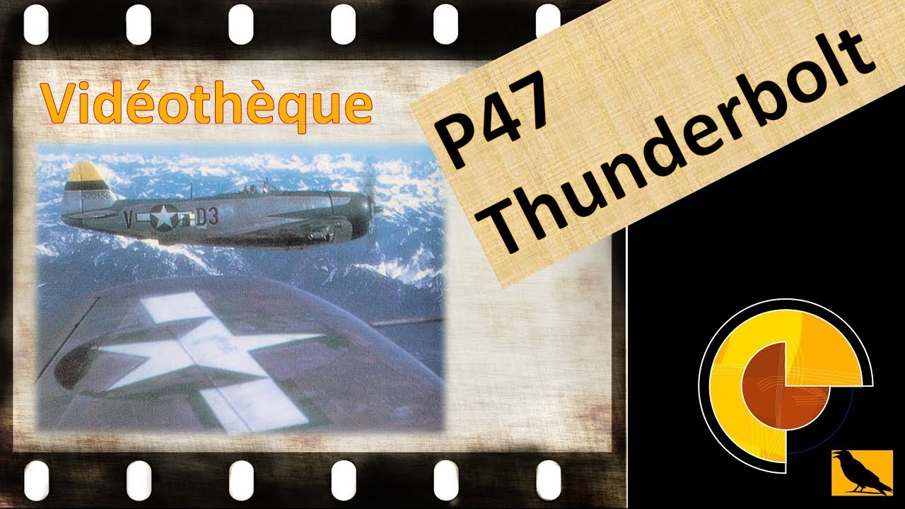 P-47 Thunderbolt in Action Over Italy