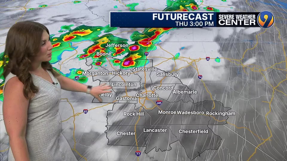 Thursday afternoon's forecast with Meteorologist Danielle Miller