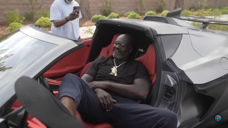 Shaq’s New Corvette Z06 Makes Every Other Sports Car Look Small