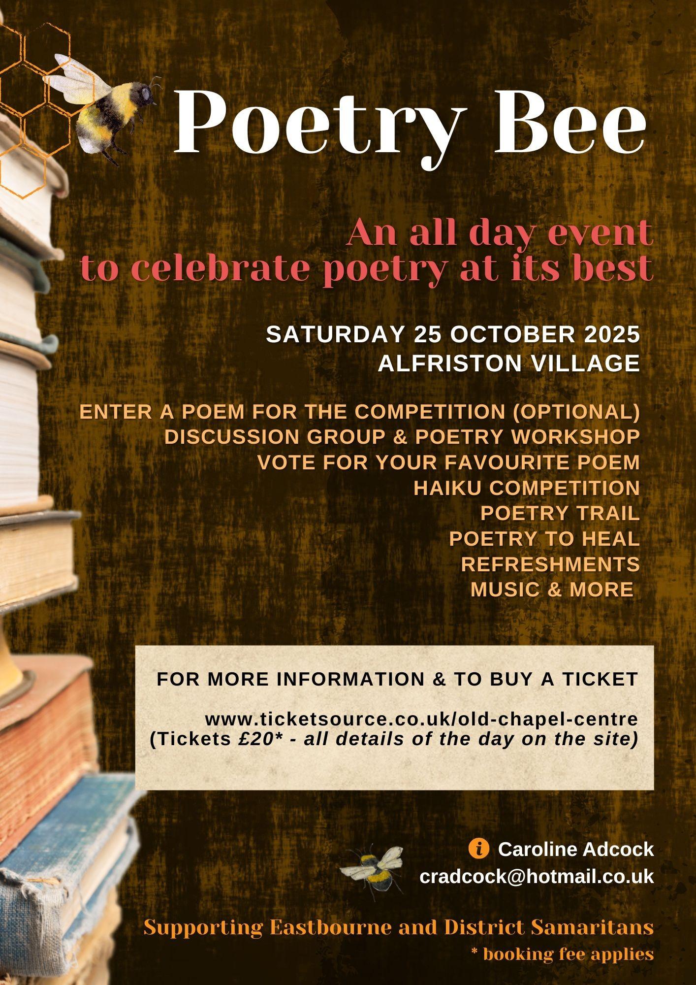 Not just for poets! Take a closer look at Alfriston's Poetry Bee