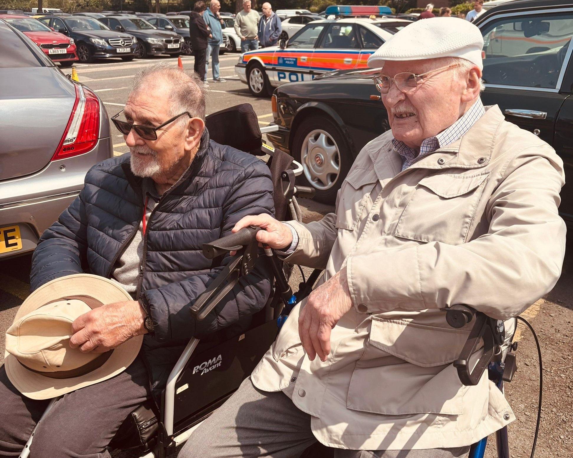 Retired police officers take a trip down memory lane at historic police ...