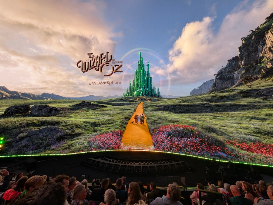 The Wizard of Oz at the Sphere – here’s what it’s like to attend