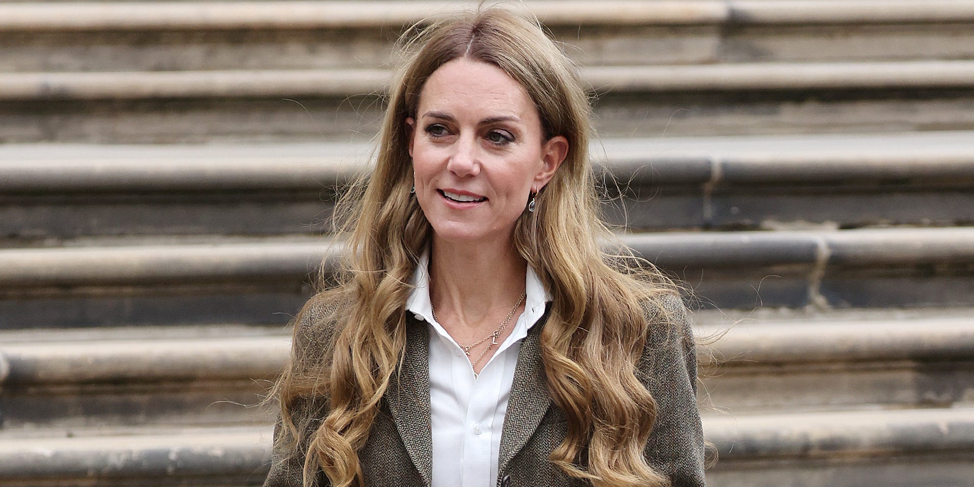Princess Kate Goes Preppy As She Shows Off Her New Golden Blonde Hair