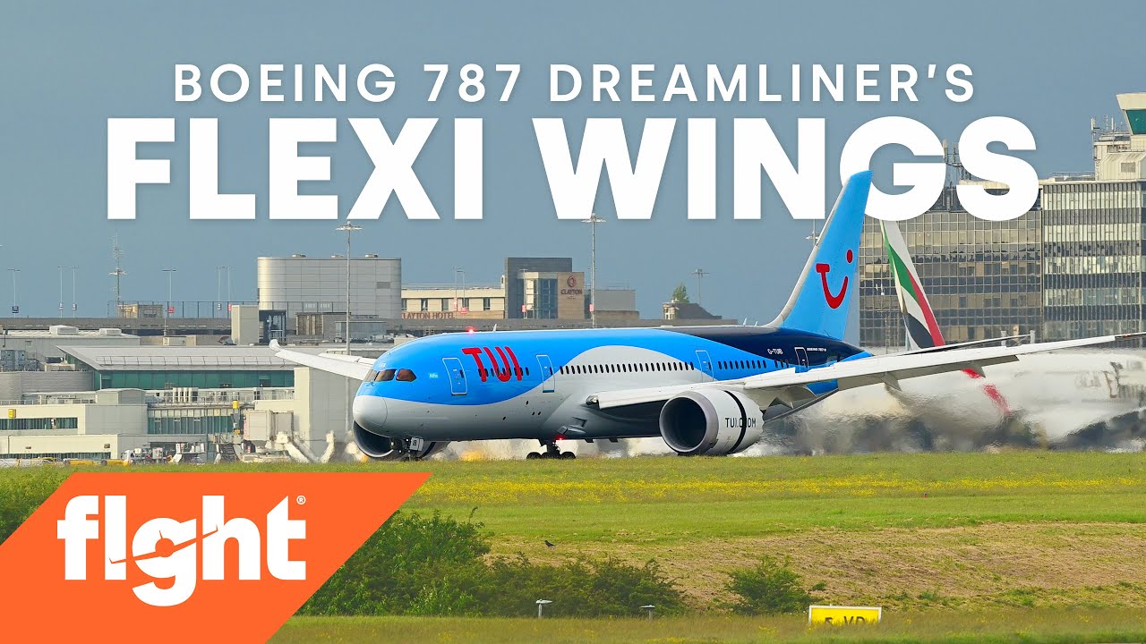 Watch How Much Aircraft Wings Flex During Flight