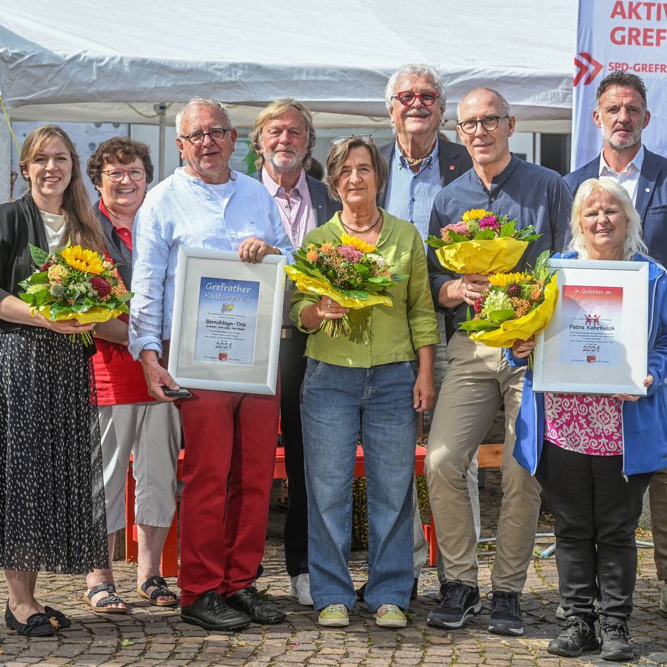 Grefrather SPD ehrt inspirierende Persönlichkeiten