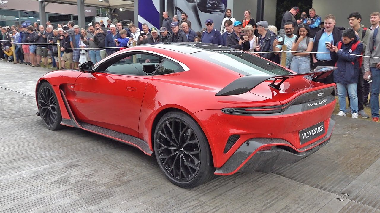 2023 Aston Martin V12 Vantage in Action