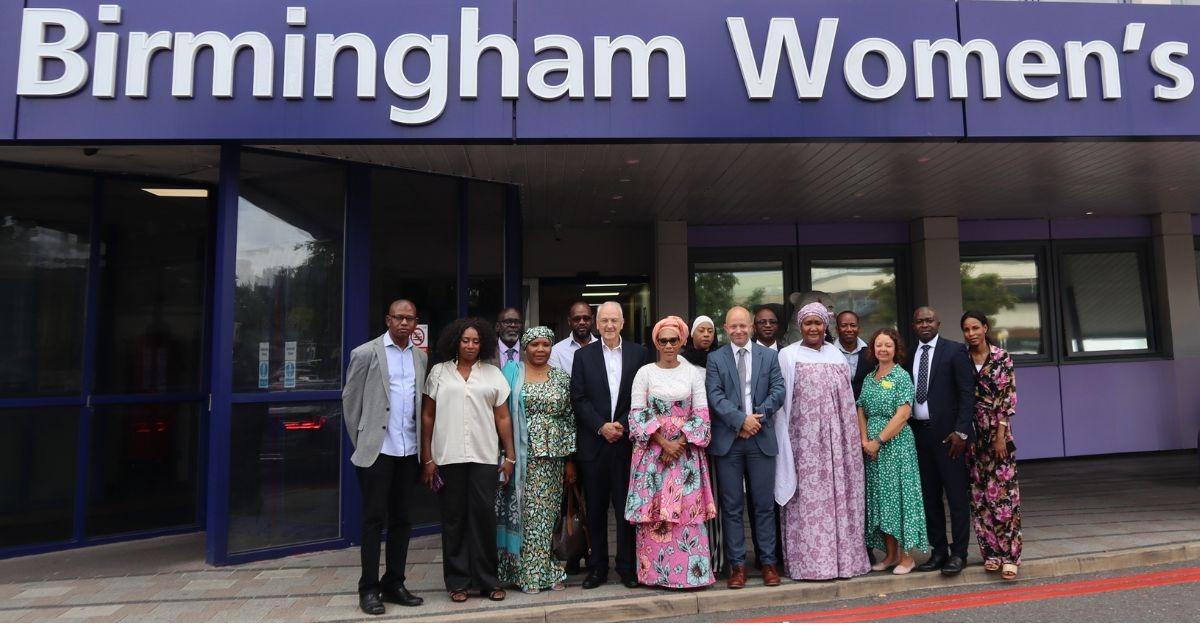 Birmingham Women’s Hospital welcomes the First Lady of The Gambia