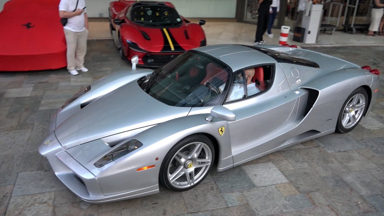 Très rare Ferrari Enzo grise + Pagani + Bugatti + Ferrari SP3 / SP2