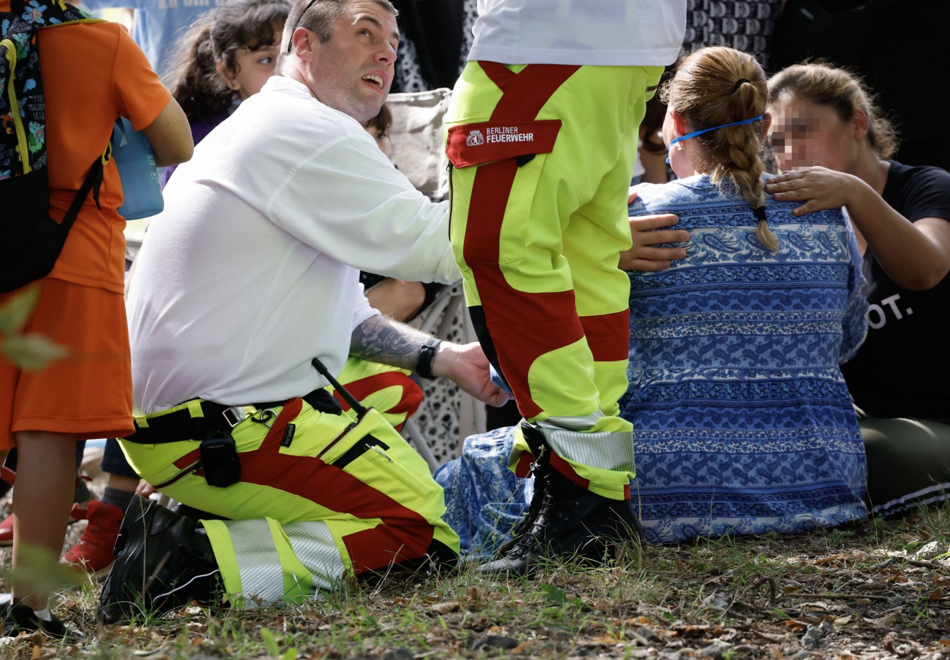 Car ploughs into Berlin crowd, injuring 15 children