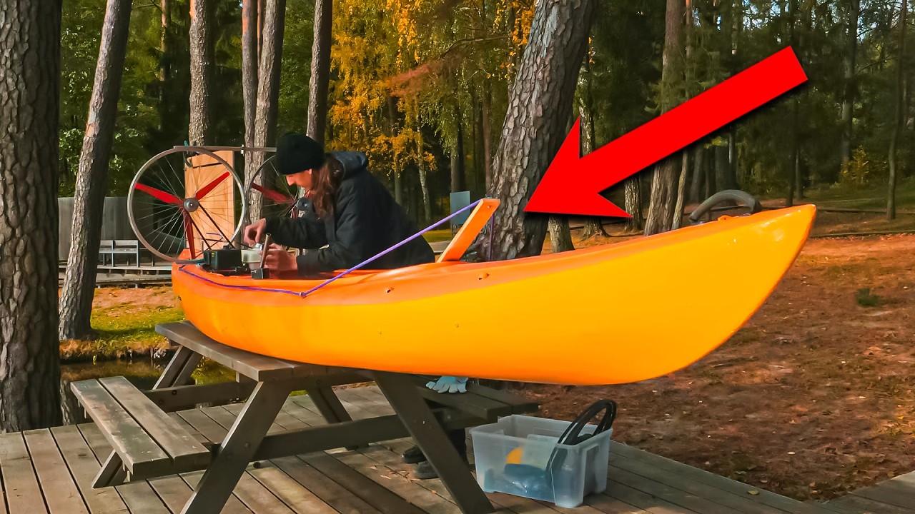 Homemade Twin Propeller Boat – Powered, Fast, and Simple