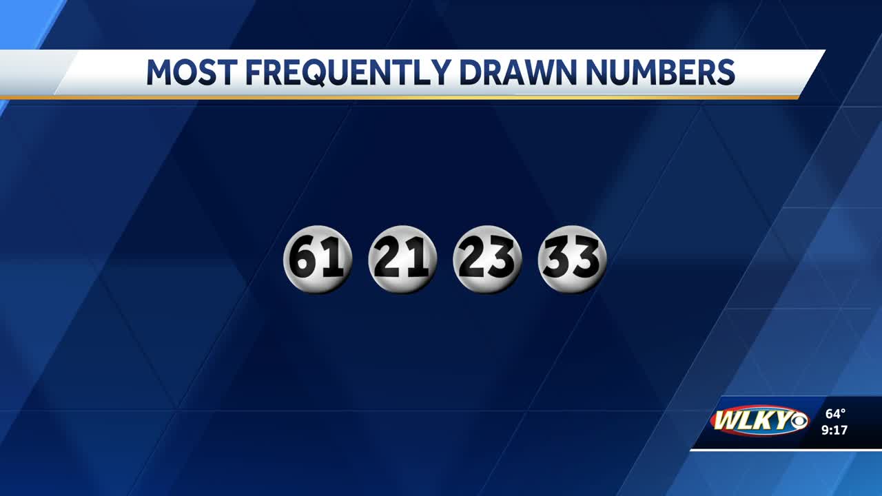 A look at the most frequently drawn Powerball numbers