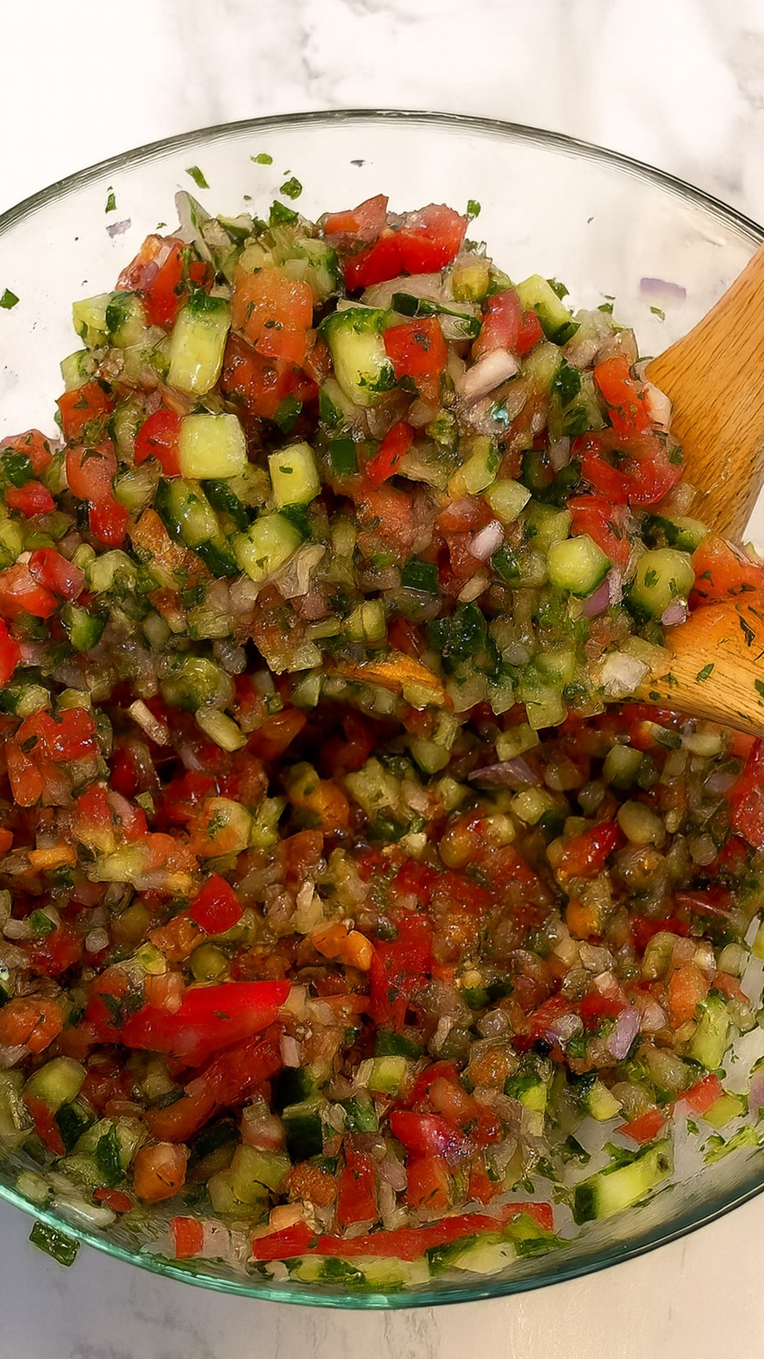 How to Make Vegan Shirazi Salad