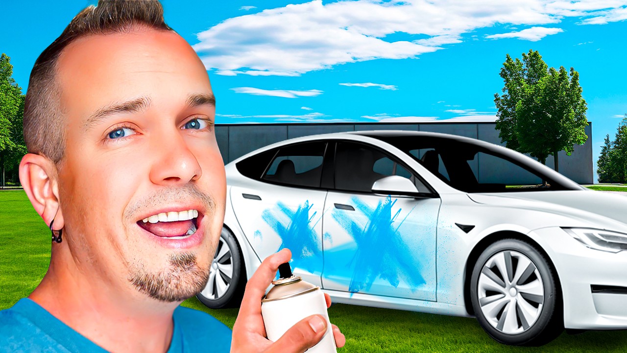 Mom Loves Blue… So We Upgraded Her Tesla Model X to Bright Blue!