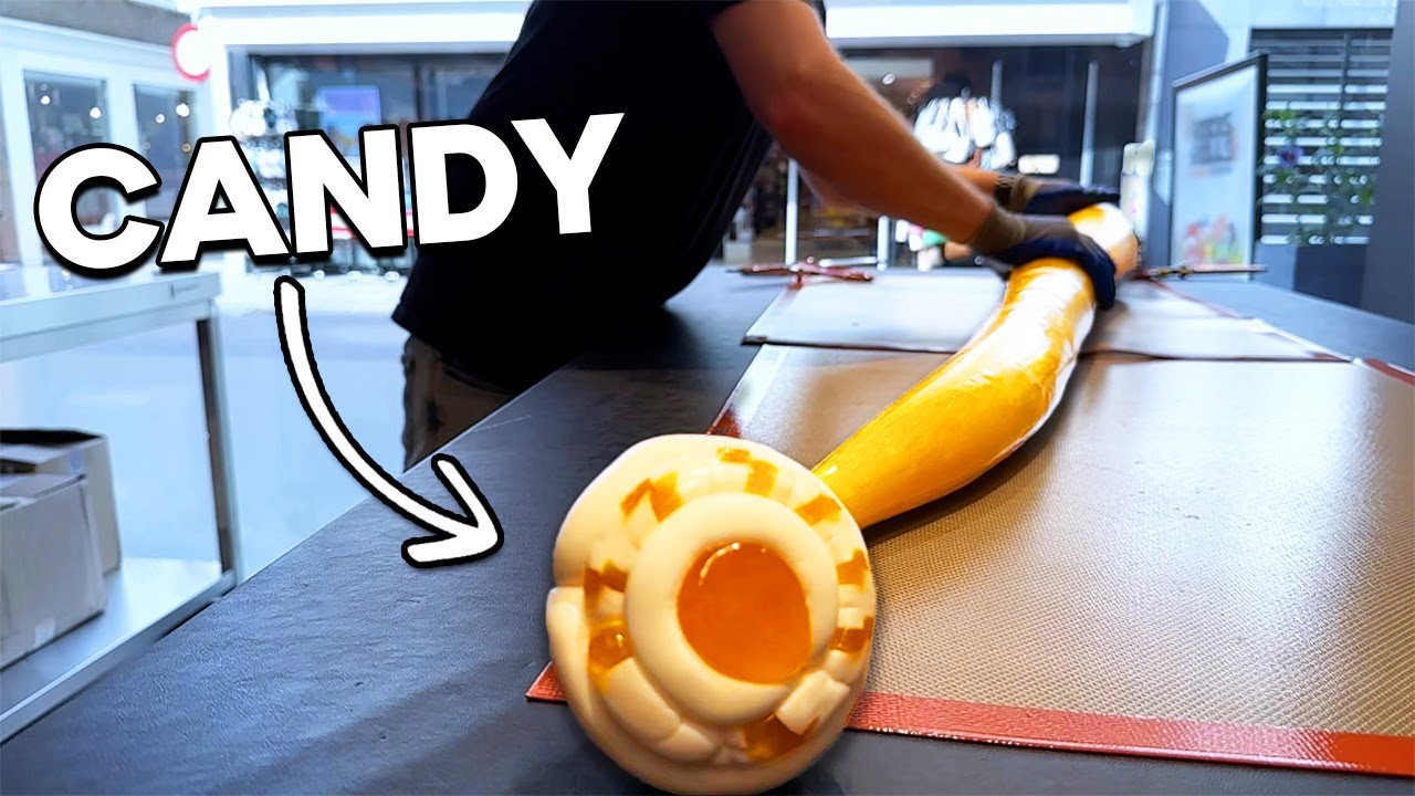 Making Sun Candy in Our New Candy Shop