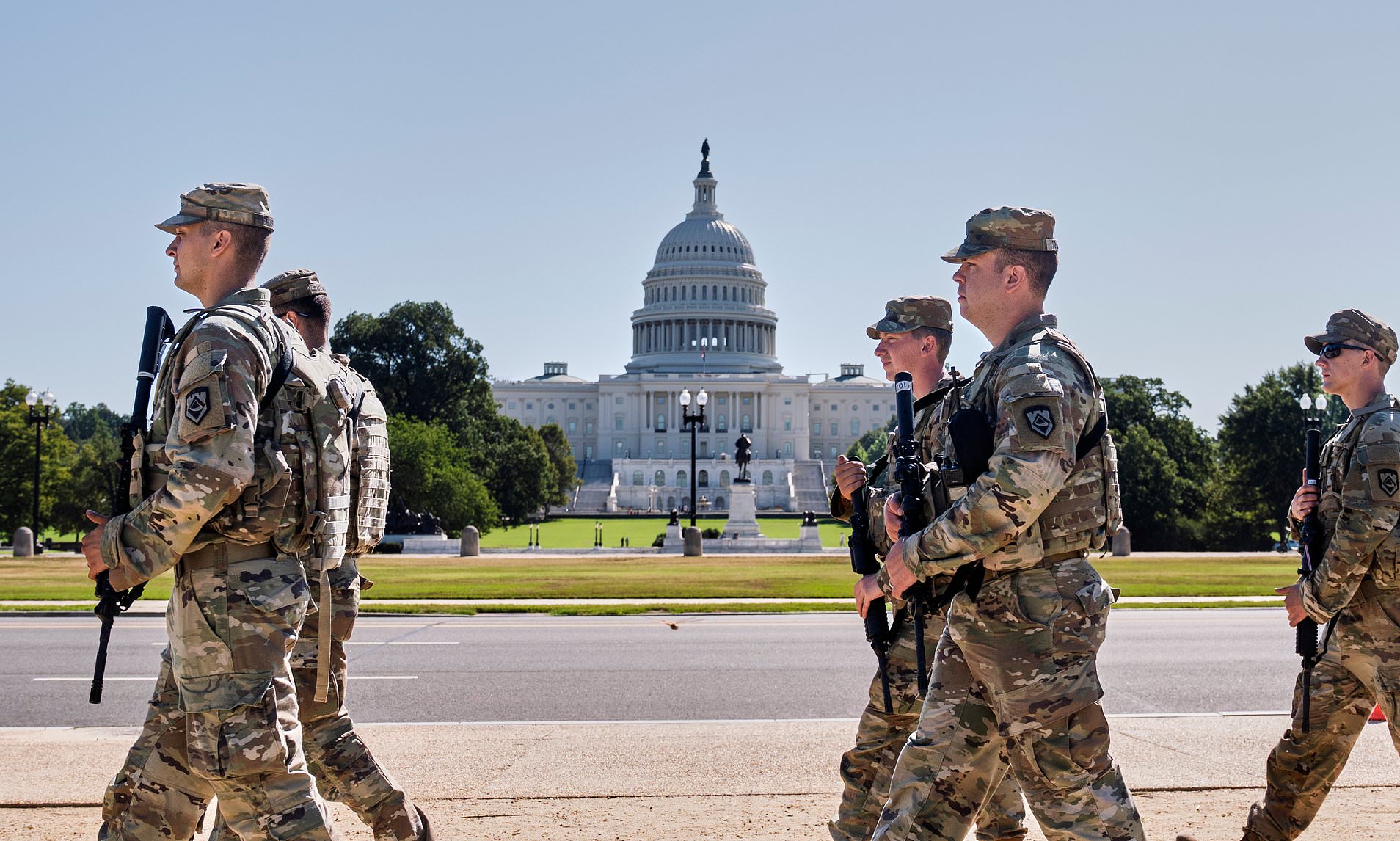 DC strikes back with lawsuit to end Trump's 'unlawful military occupation'