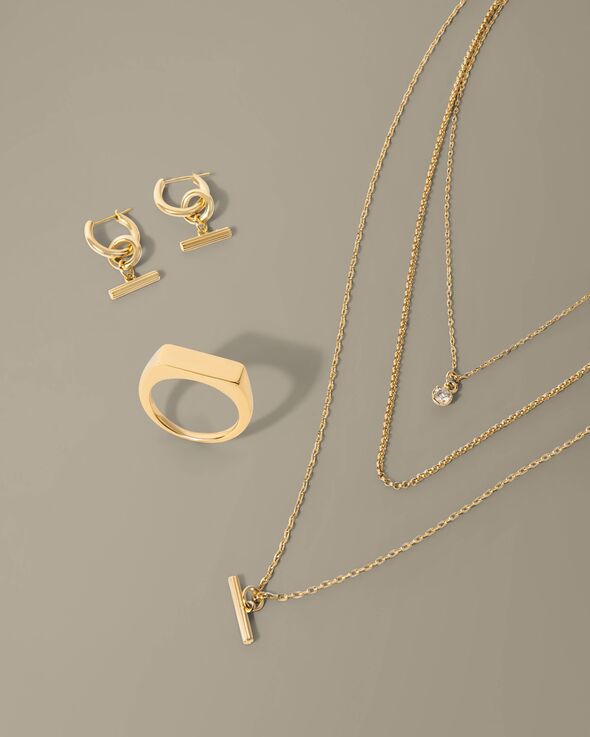 Stylish gold H Samuel £60 necklace looks like a £340 designer version