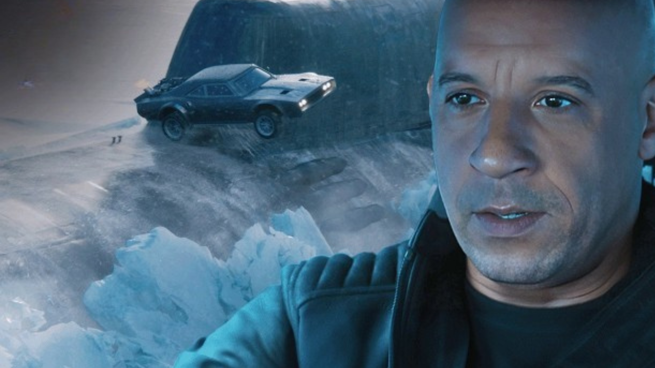 Toretto vs. The Submarine (Vin Diesel) - The Fate of the Furious