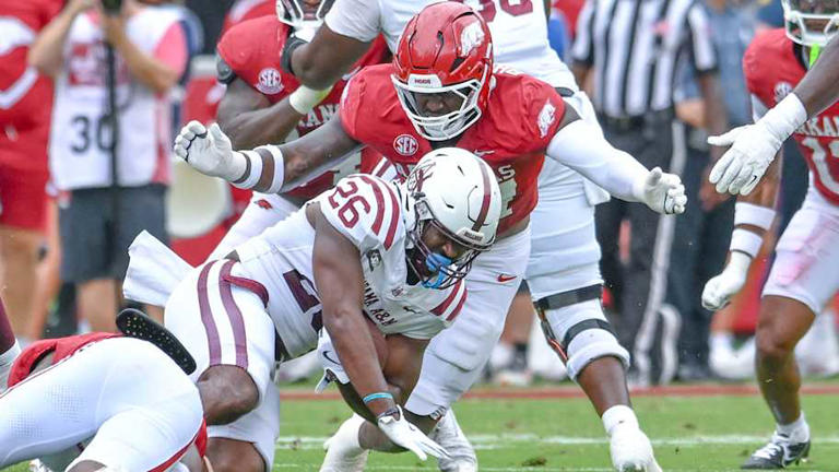 Pittman just wants consistency as Razorbacks face Arkansas State at War ...