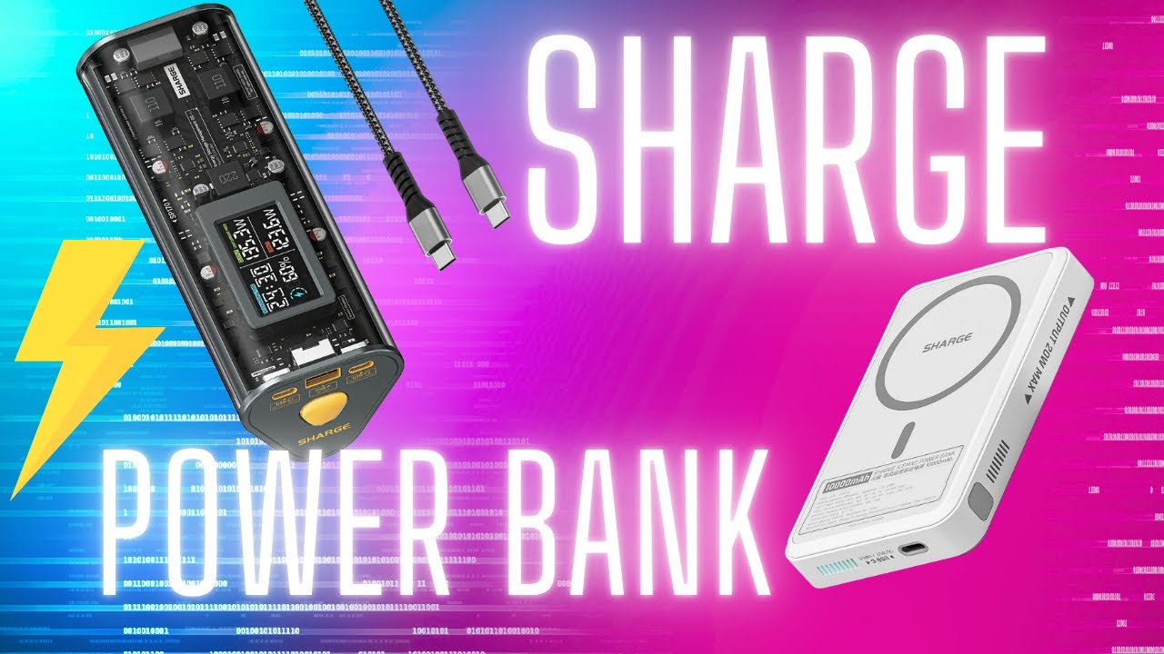 Sharge PowerBank Collection – Unboxing & Testing