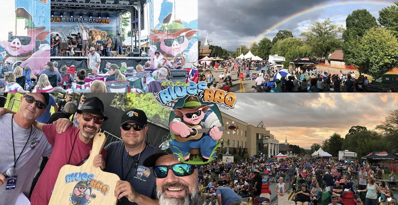 Visiting the 2025 Blue Ridge Blues & BBQ Festival in Blue Ridge GA