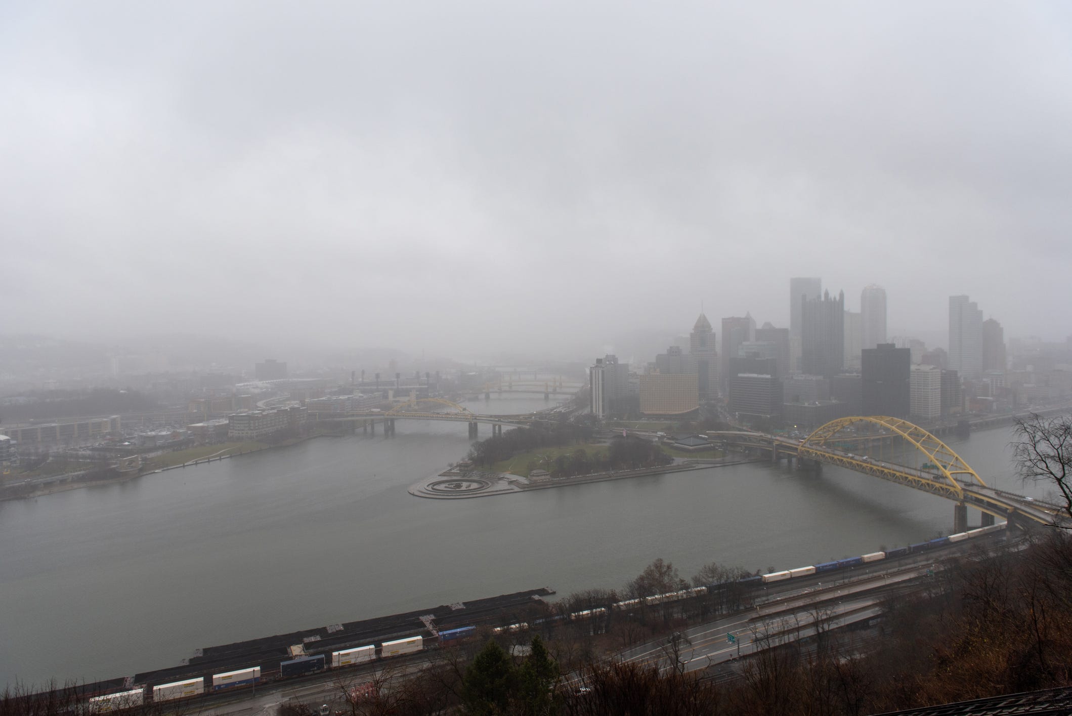 Thursday's rain in Pittsburgh is the most in 50 days