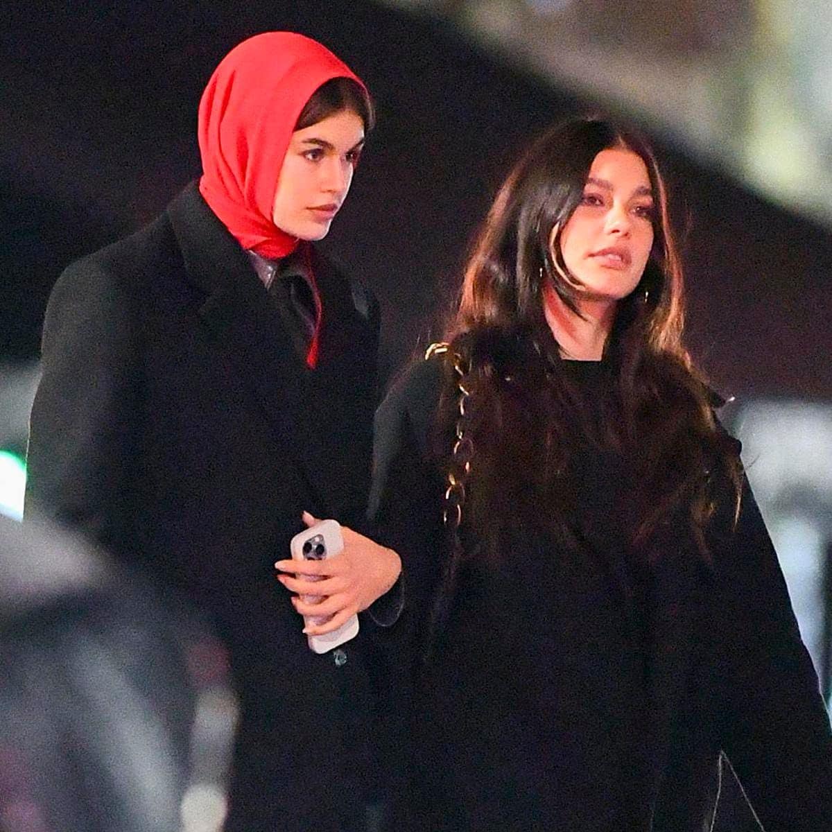 Camila Morrone shares sweet sunset kiss with Kaia Gerber in birthday ...
