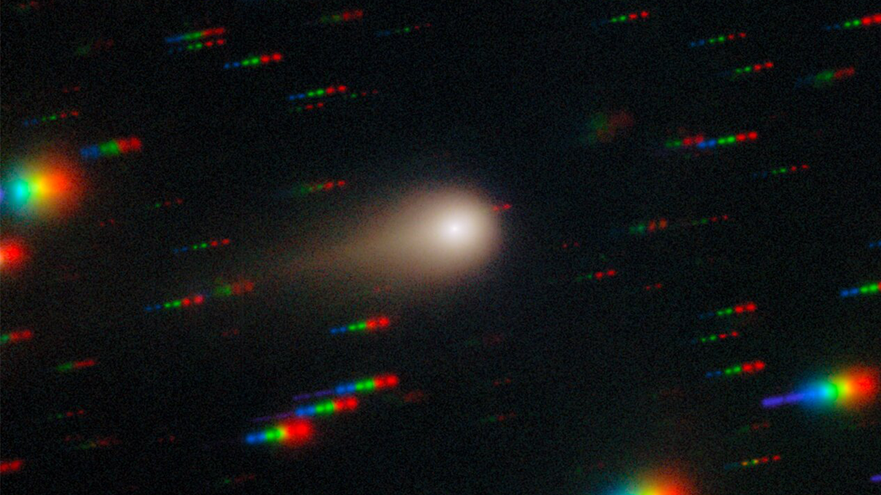 Interstellar comet 3I/ATLAS tail changing as it zooms through solar system