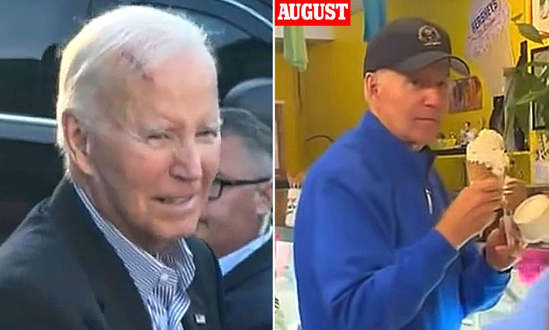 Concerns for frail Joe Biden as he wobbles through meet-and-greet with ...