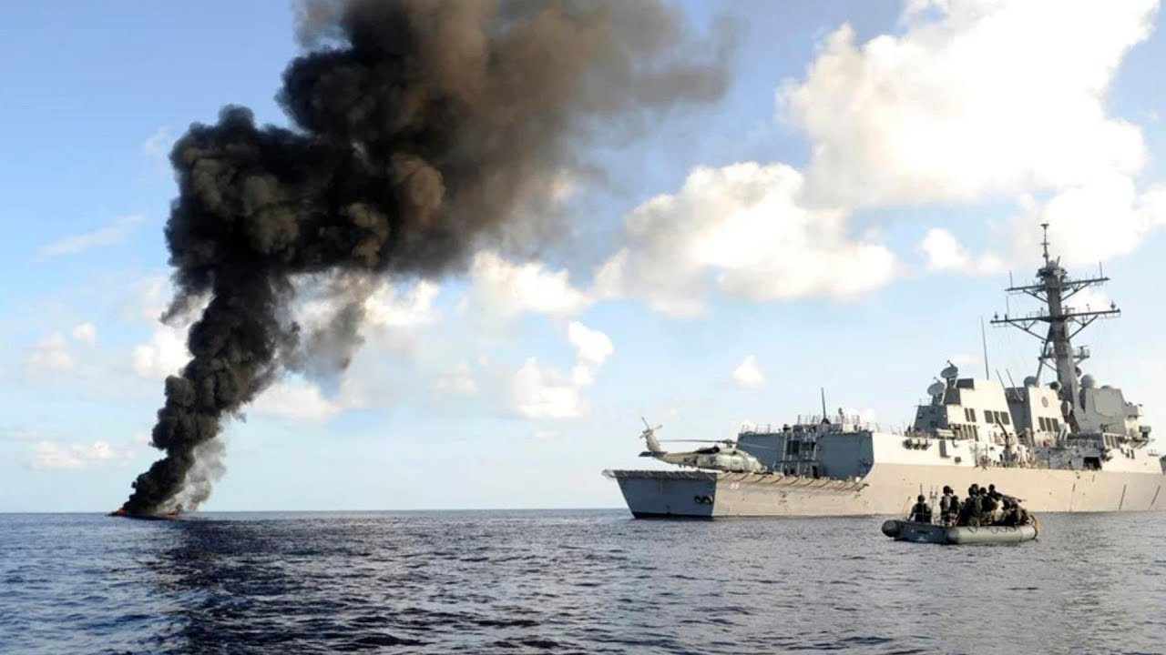 A Deadly Mistake: Pirates Attack a Warship Instead of a Commercial One