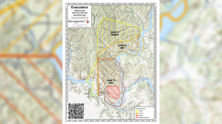 Where are the fires in WA? Here's a map of the wildfires burning across ...