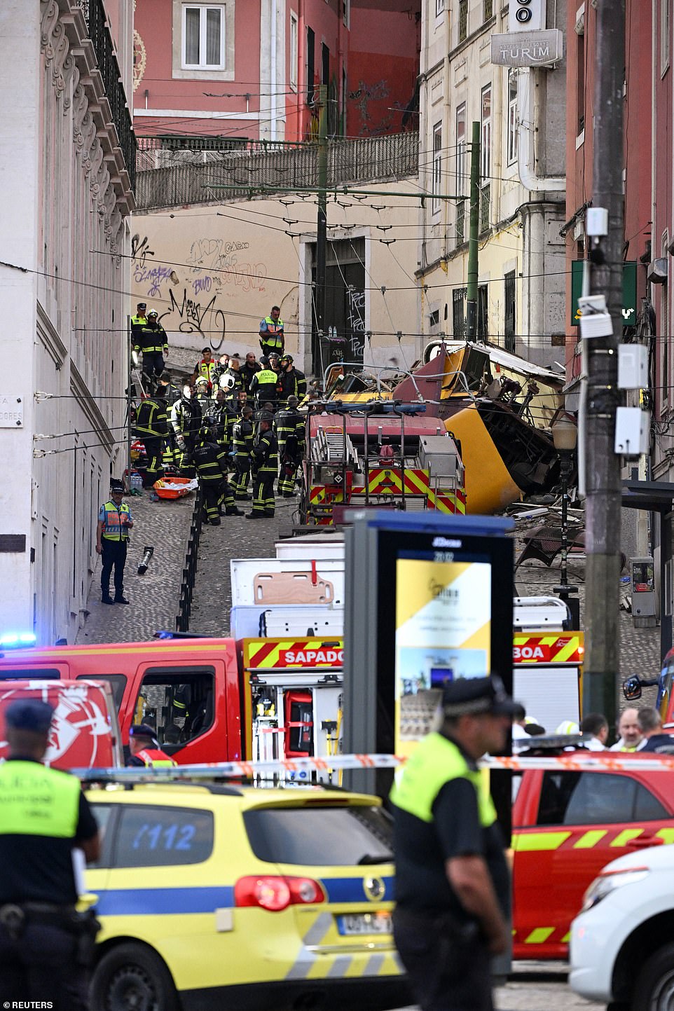 American and two Canadians feared dead in Lisbon tram disaster
