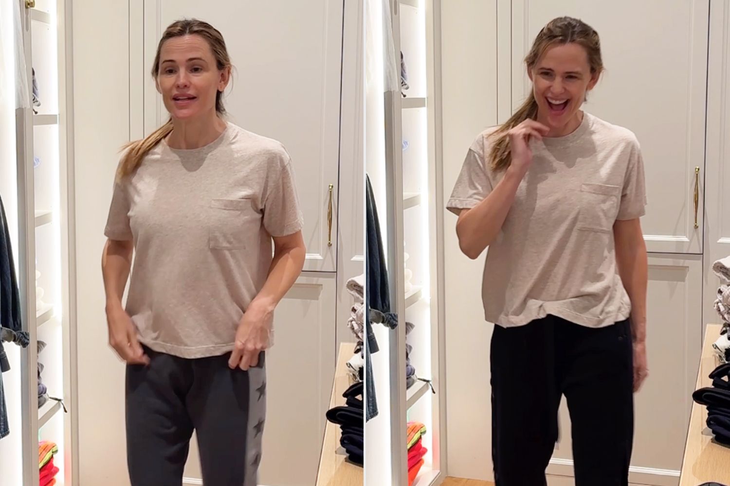 Jennifer Garner Models 20-Year-Old Sweatpants from Her Closet in ...