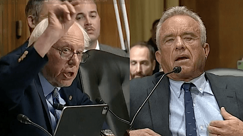 'Everybody's corrupt but you?' Bernie Sanders drops withering sarcasm ...