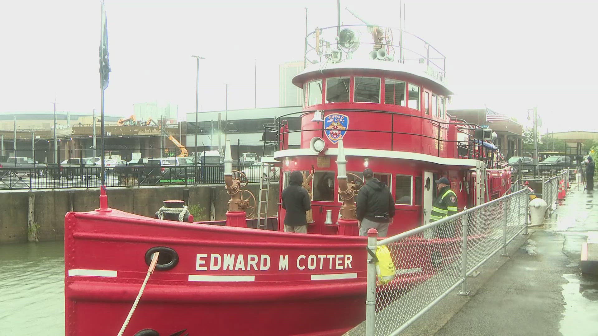 Celebrating the 125th Anniversary of the Cotter Fire Boat arriving in ...