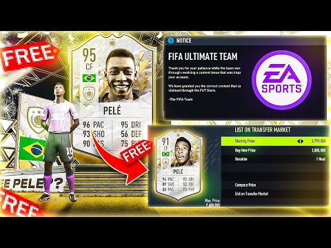 FIFA 22 Players Receive Free 91 Tradeable Pele's?