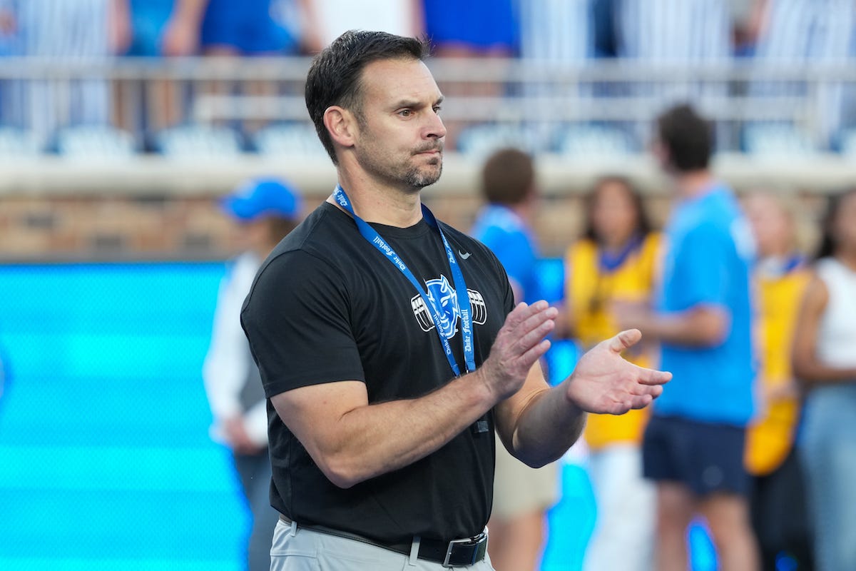 Duke football's Manny Diaz wants crazy early kickoff times