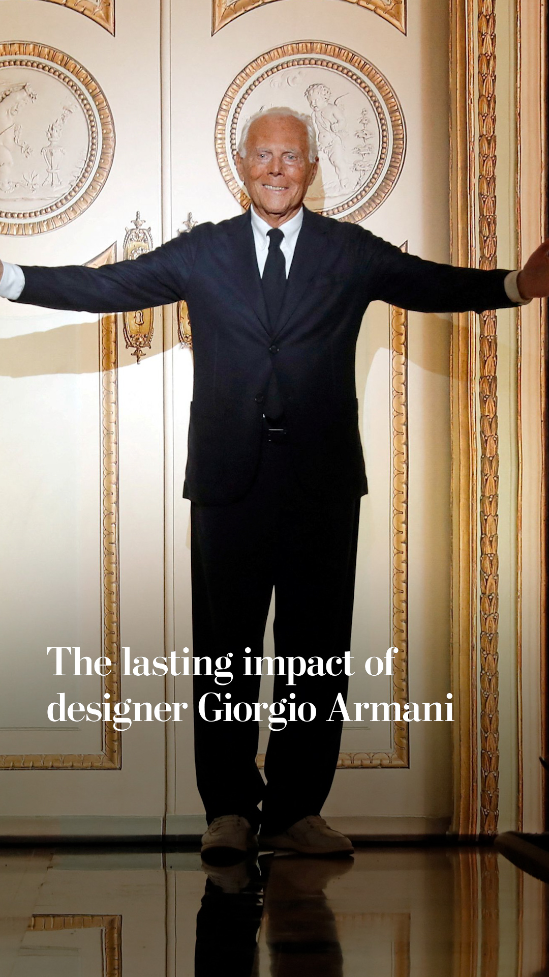 The impact of fashion designer Giorgio Armani