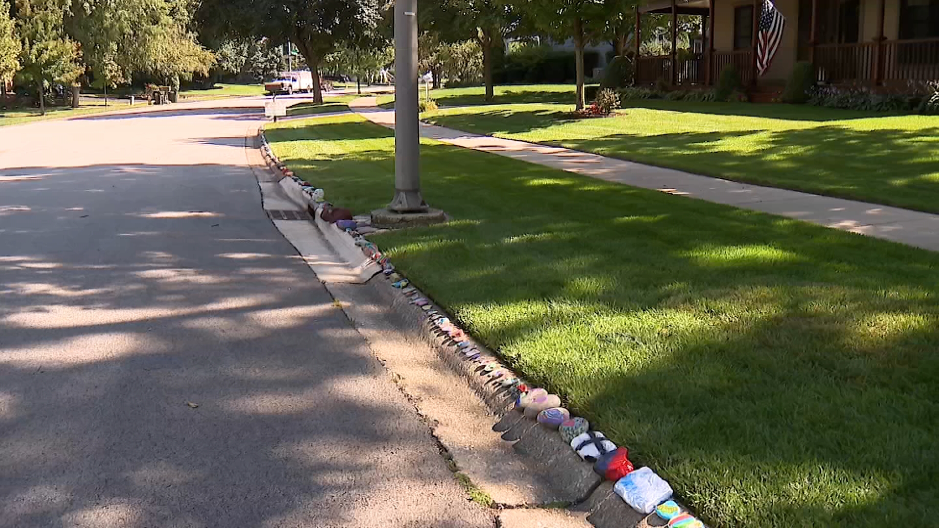 Rocky the ‘rock snake' is bringing a suburban community together