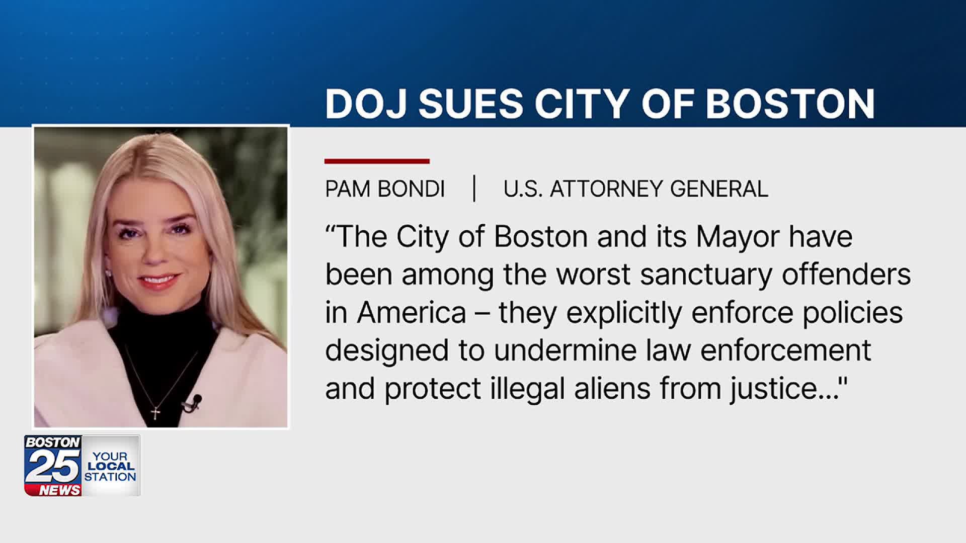 Mayor Wu, City of Boston sued by DOJ over sanctuary city policies