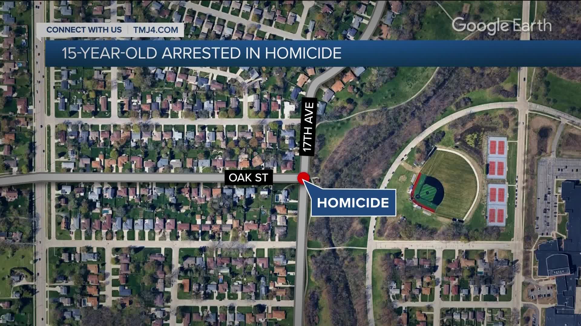 15-year-old arrested in South Milwaukee homicide case