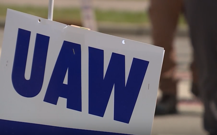 Union president joins GE Aerospace workers on picket line amid ongoing ...